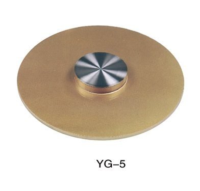 glass turn table/lazy susan/glass table dining used for sale (YG-3)