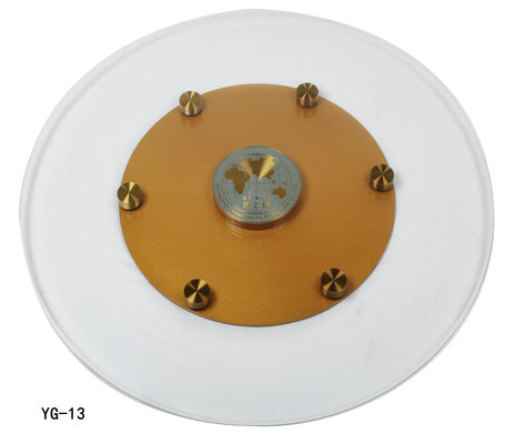 Transparent Tempered Turnplate For Restaurant (YG-8)
