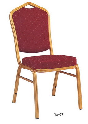 Simply Indoor banquet furniture, iron leather chair (YA-25)