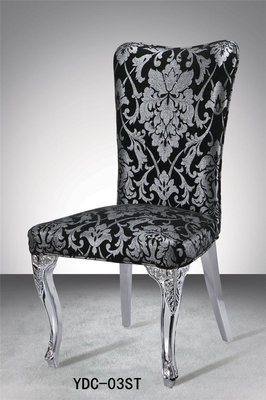 Stainless steel fabric upholstery restaurant chair (YDC-03CW)