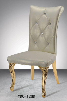 queen back soft high density fabric dining chair (YDC-10GD)