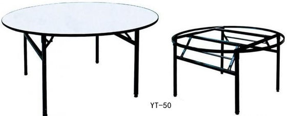 Good Useful Easy Carry Folding PVC Table Dining Table Folding Table in Furniture (YT-2-1)