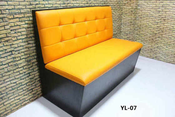 Booth sofa in office/bank booth seating with PU (YL-03)