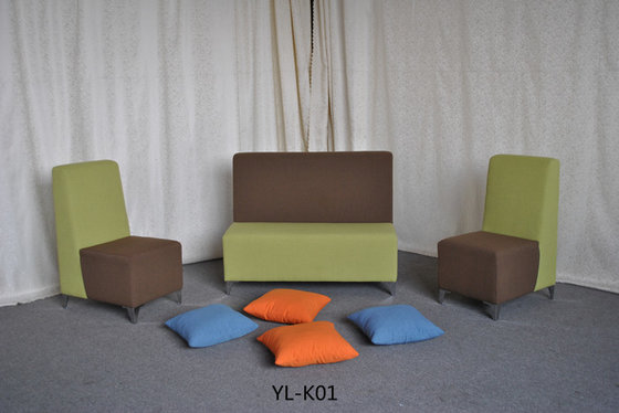 2 Seats Retro Diner Booth Booth Seat Sofa Dining Booth (YL-K01)