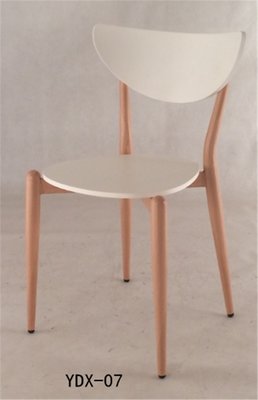 New style iron imitating wood bar chair (YDX-03)