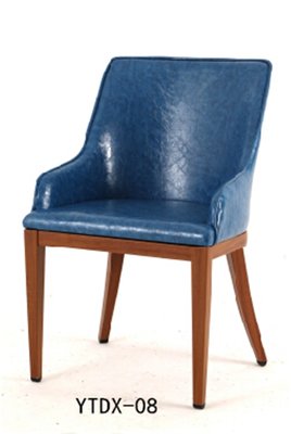 Green Iron upholsteredt lesiure armchair in hotel (YTDX-07)