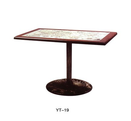 Iron steel Round table leg, tablebase in coffee shop  (YT-18)