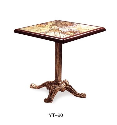 Iron steel Round table leg, tablebase in coffee shop  (YT-18)