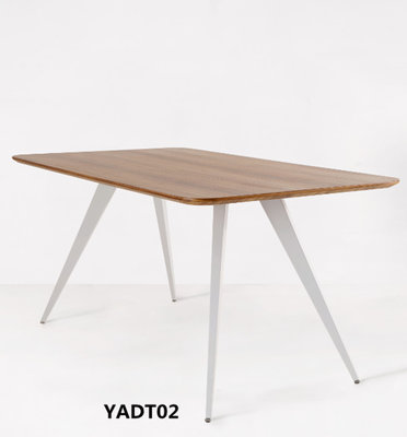 Furniture Wholesale wood table lesiure table in carteen (YACT01-45)