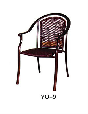 Cast aluminum outdoor leisure furniture table and chair set home garden furniture  (YO-7)