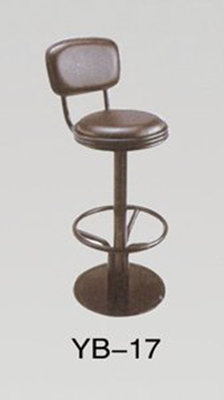 High Quality Colorful ABS Plastic Bar Chair with Chromed Footrest and Base China (YB-14)