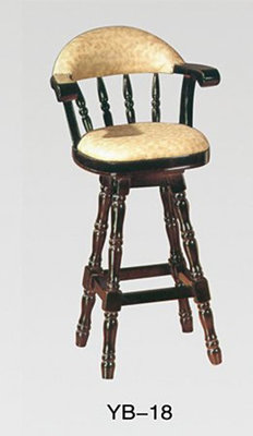 Most popular newest simple high Metal legs bar chair with high back (YB-17)
