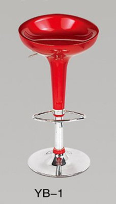 Factory manufacture WOOD seat adjustable swivel bar chair (YB-18)