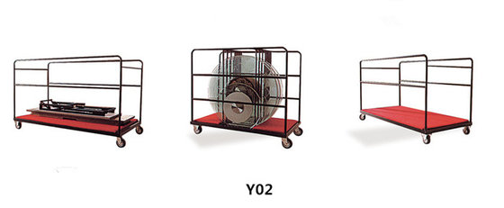 GLASS Table base ransport vehicle USED FOR carteen and dinner room in hotel (Y02)