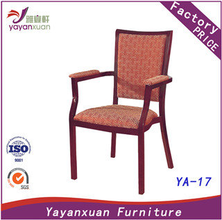 Arm Aluminum Banquet Stackable Chairs Low Price (YA-17)