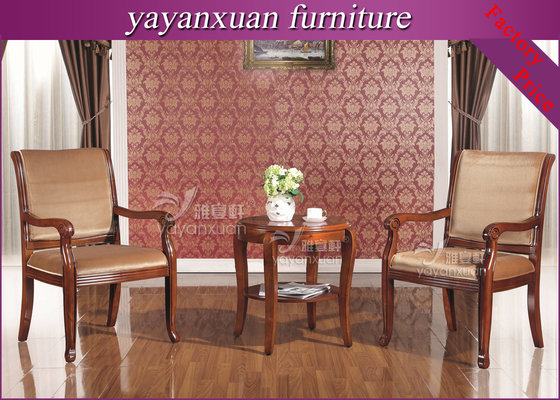 Small Meeting Table With Two Chairs Set For Sale In Chinese Factory (YW-37)