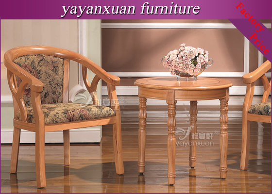 Round Wood Dining Table From Furniture Exporter For Supply With Good Price (YW-34)