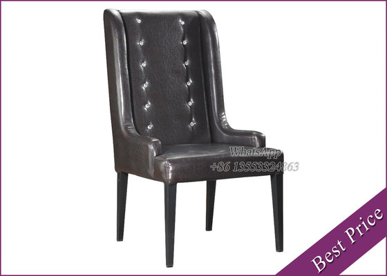 Chiness Black LeatherDining Chair From Sale With Customize (YA-36)