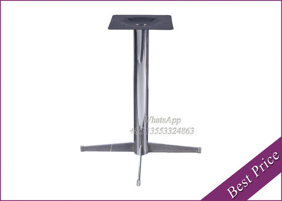 Modern Restaurant Marble Table Base Chrome Material (YT-146)