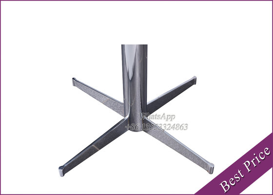 Modern Restaurant Marble Table Base Chrome Material (YT-146)