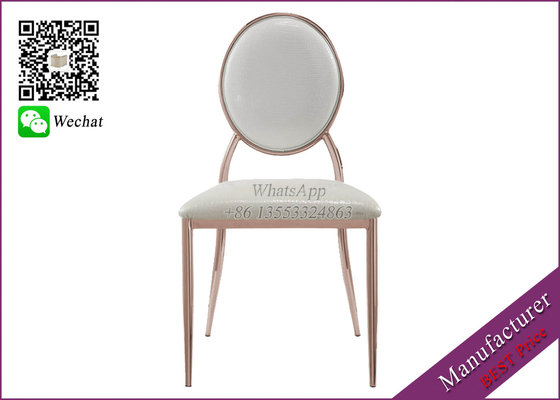 Rose Gold Color Wedding Chairs With Stainless Steel Frame  (YS-40)