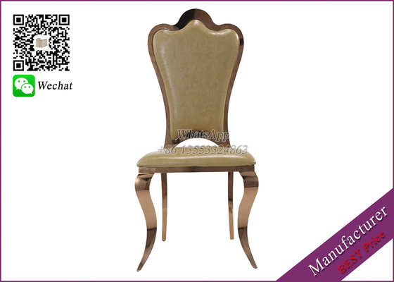 Leather Event Chairs With Gold Color For Wedding Party (YS-60)