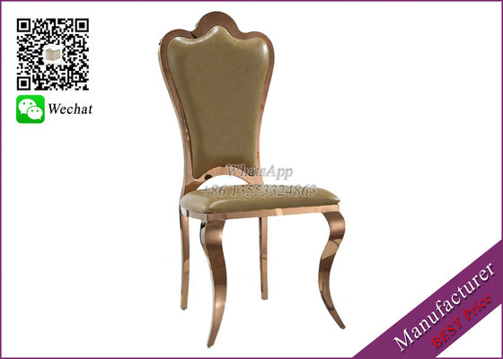 Leather Event Chairs With Gold Color For Wedding Party (YS-60)