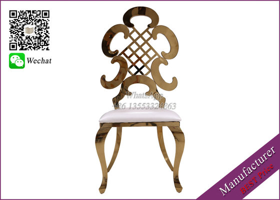 Gold Stainless Steel Wedding Chairs For Sale WIth Furniture Exporter (YS-80)