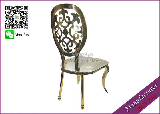 Cream Color Leather Wedding Chairs For Sale With Good Quality (YS-83)