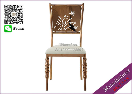 Furniture Manufacturer Wedding Chairs Rose Gold Color (YS-92)