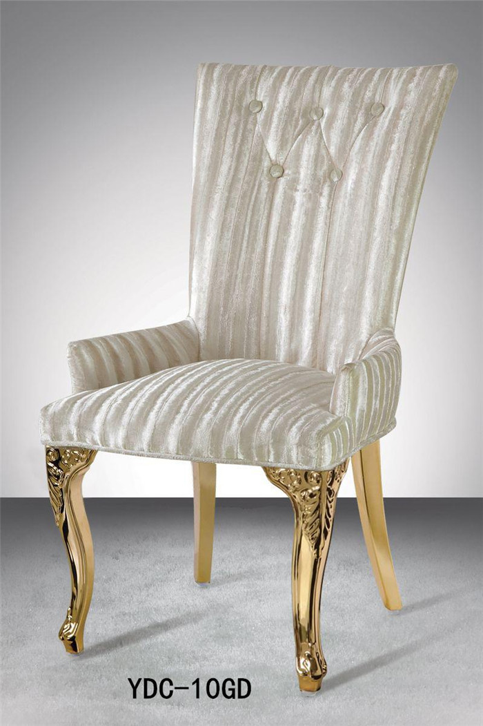 queen back soft high density fabric dining chair (YDC-10GD)