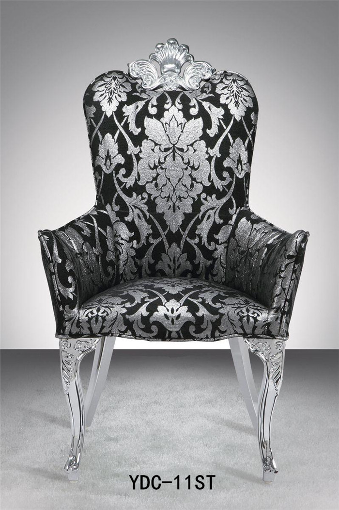 Hot sell PU upholstered stack restaurant armchair (YDC-11ST)