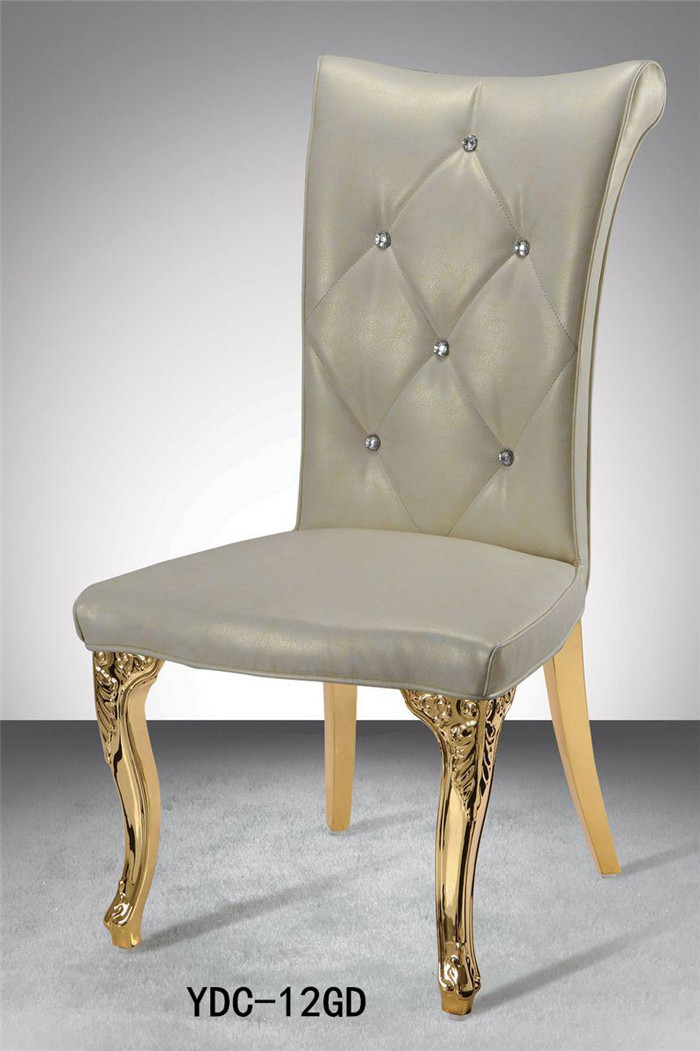 Stackable Stainless Steel Chair Wedding Chair (YDC-12GD)