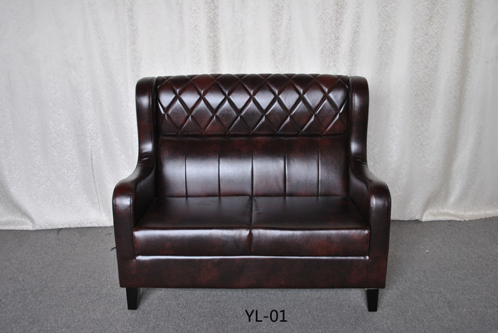 2015 Restaurant Seating Booth Sofa (YL-01)