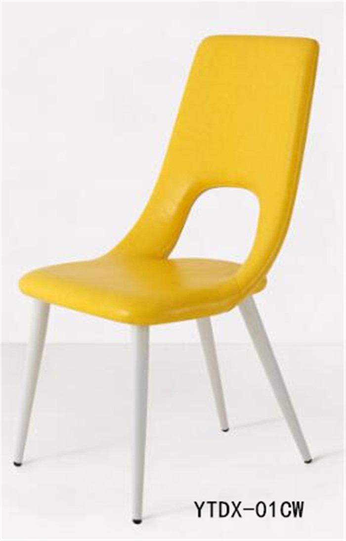 Hot sale Yellow colour Modern dining chair (YTDX-01CW)