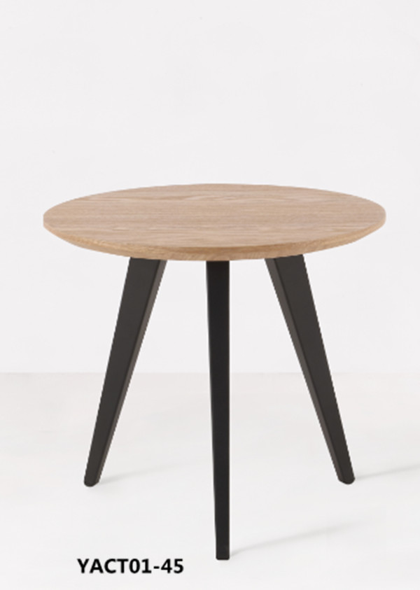 Furniture Wholesale wood table lesiure table in carteen (YACT01-45)