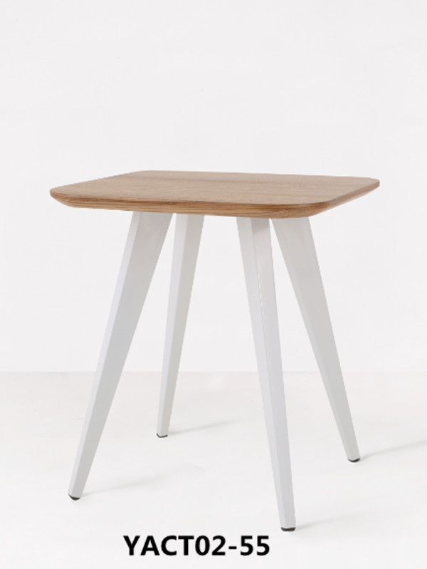 Hot sale white colour Modern simple table (YACT02-55)