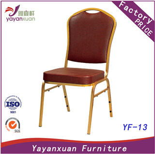 Leather Banquette Stack Chair at Factory Price (YF-13)