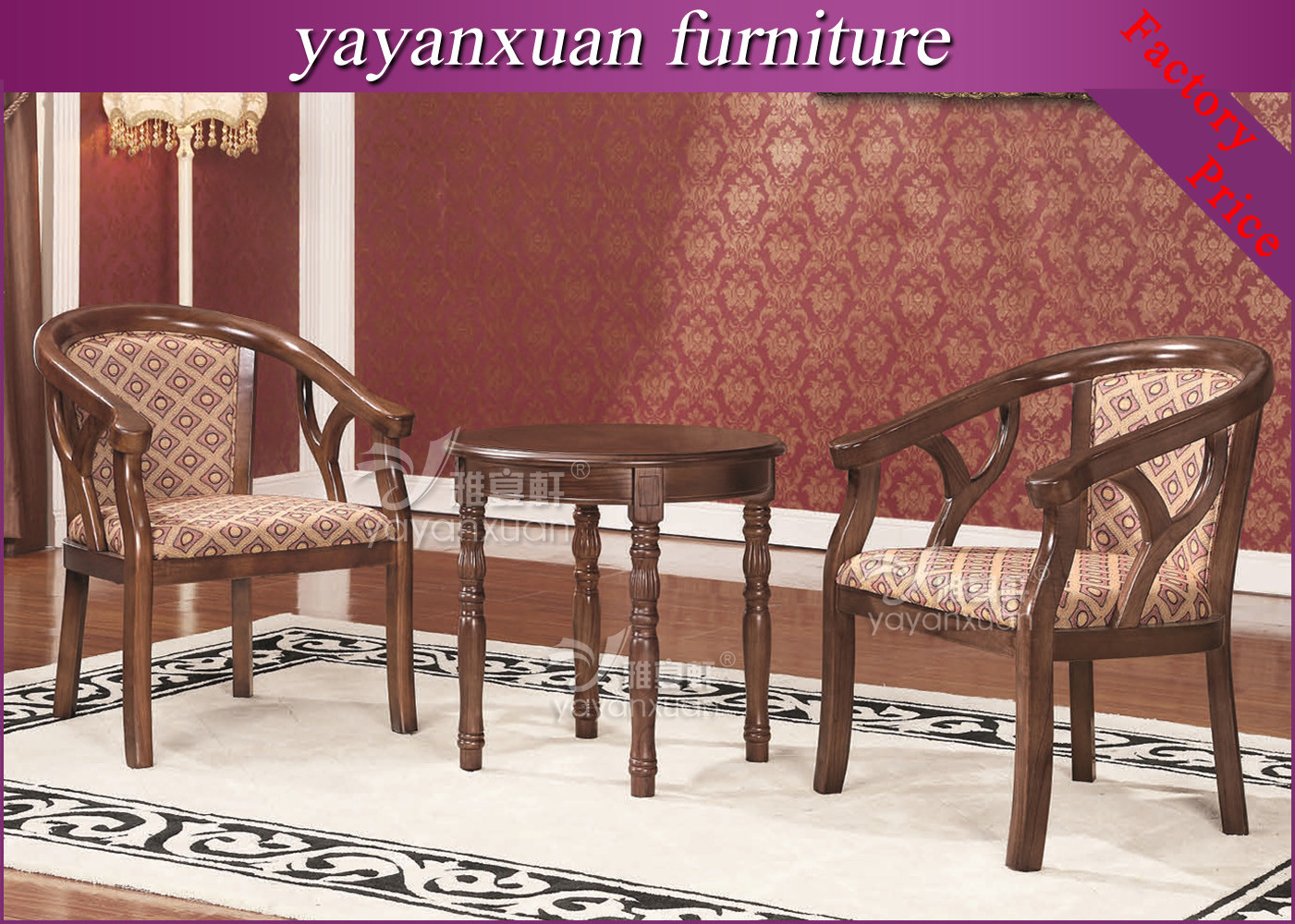 Dining Table For 2 From Furniture Manufacturer For Supply With Best Price (YW-34)
