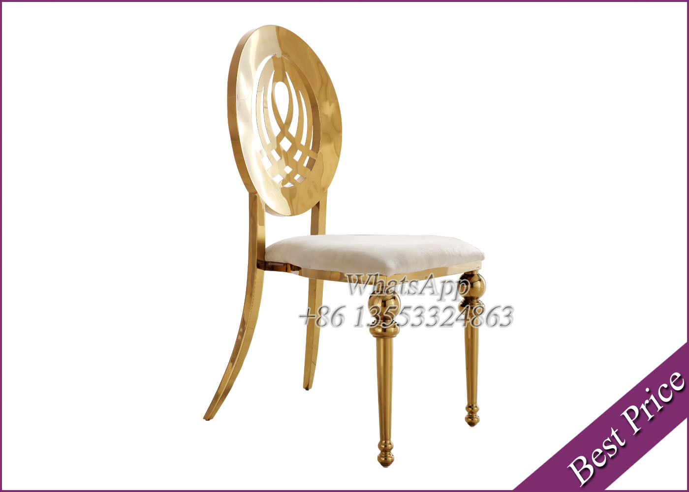 Stainless Steel Wedding Chairs For Event Party in Chinese Factory (YS-10)