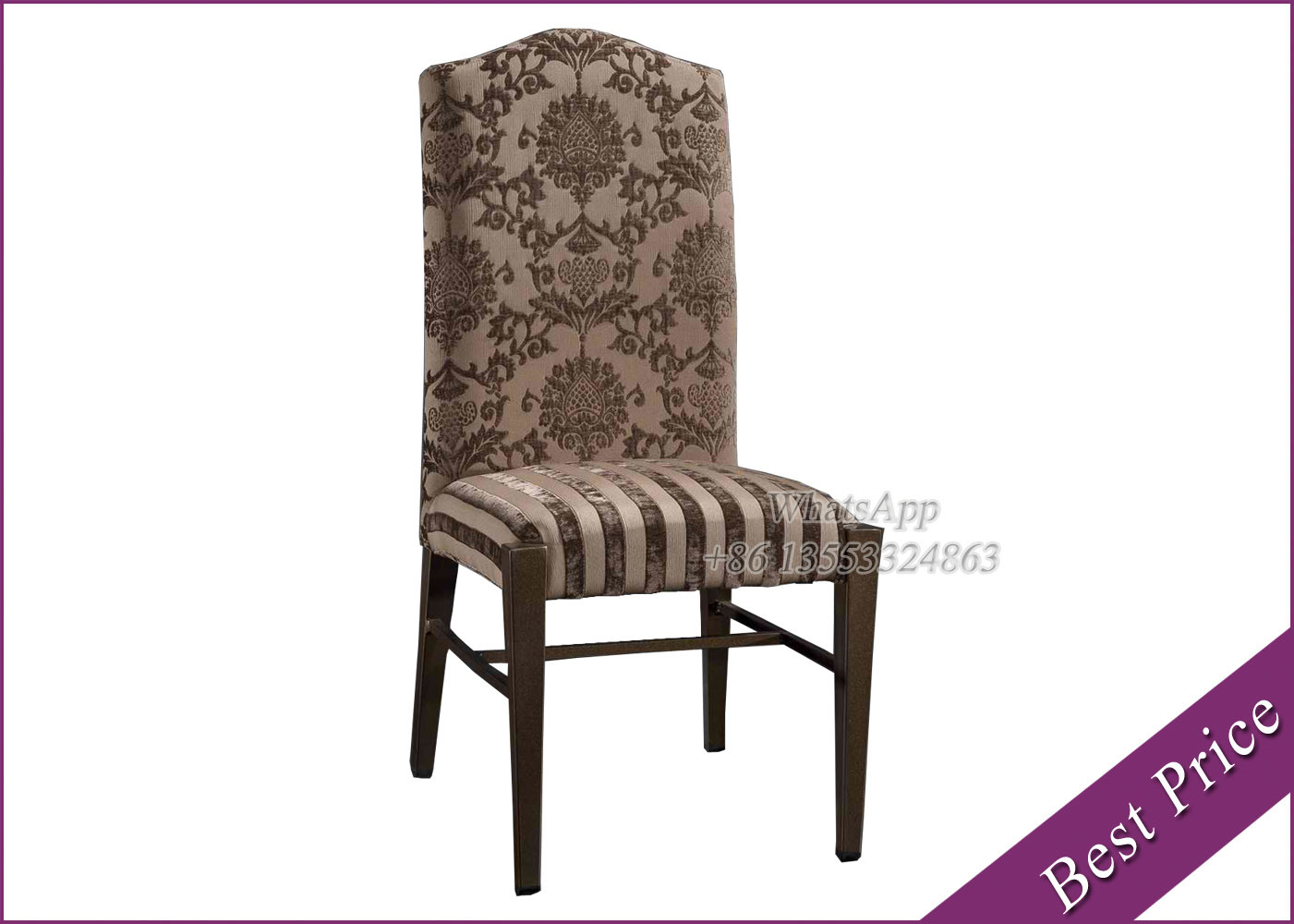 Chinese Furniture Manufacturer Metal Dining Chairs Customized (YA-42)