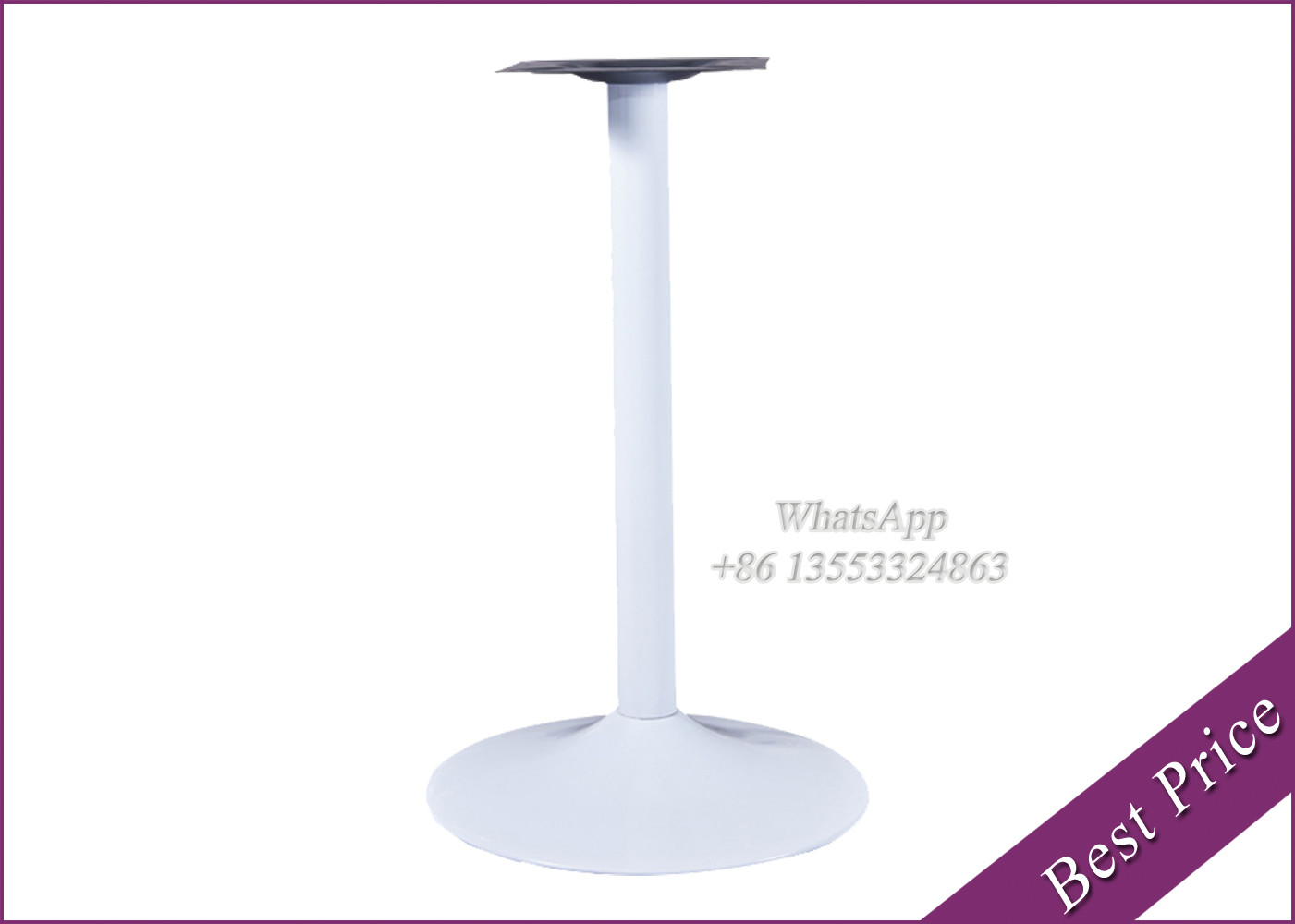 New Design Table Base White For Restaurant and Dining Hall (YT-30)