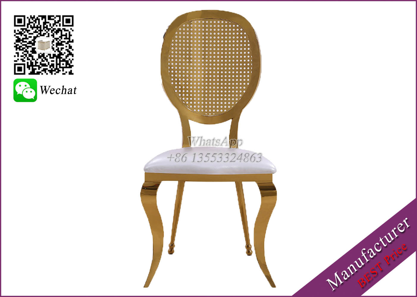 Round Back Wedding Chair For Sale From Chiness Factory (YS-32)