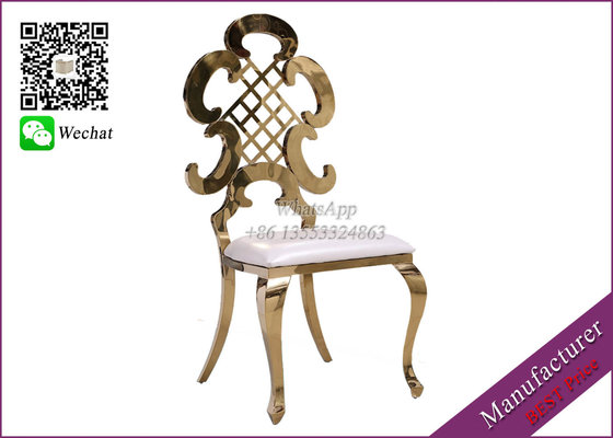 Gold Stainless Steel Wedding Chairs For Sale WIth Furniture Exporter (YS-80)