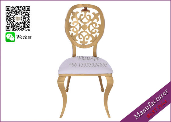 Cream Color Leather Wedding Chairs For Sale With Good Quality (YS-83)