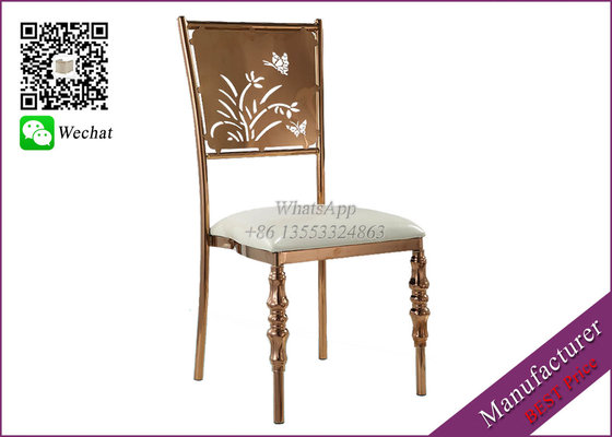 Furniture Manufacturer Wedding Chairs Rose Gold Color (YS-92)