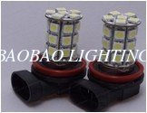 China H4/H7/H8/H11/9004/9005/9006-27SMD 3chips 5050-Five colors(red/yellow/blue/green/white) supplier