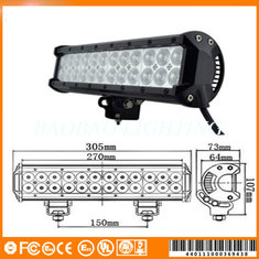 China 7 Inches 36W Dual Row LED Light Bar(USA CREE LED 12pcs*3w) BB-6036 supplier