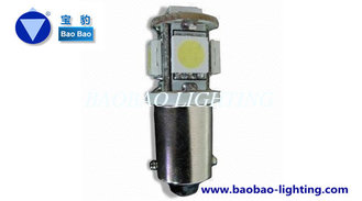 China BA9S 5SMD 5050 LED Dashboard Lamp/LED auto lamp supplier
