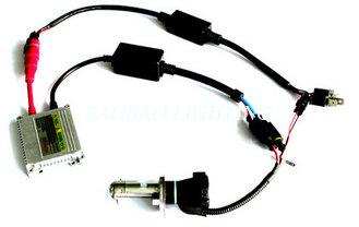 China Bi-xenon 35W H4 relay wire harness for H4-4 Bi-xenon HID bulb car accessories supplier